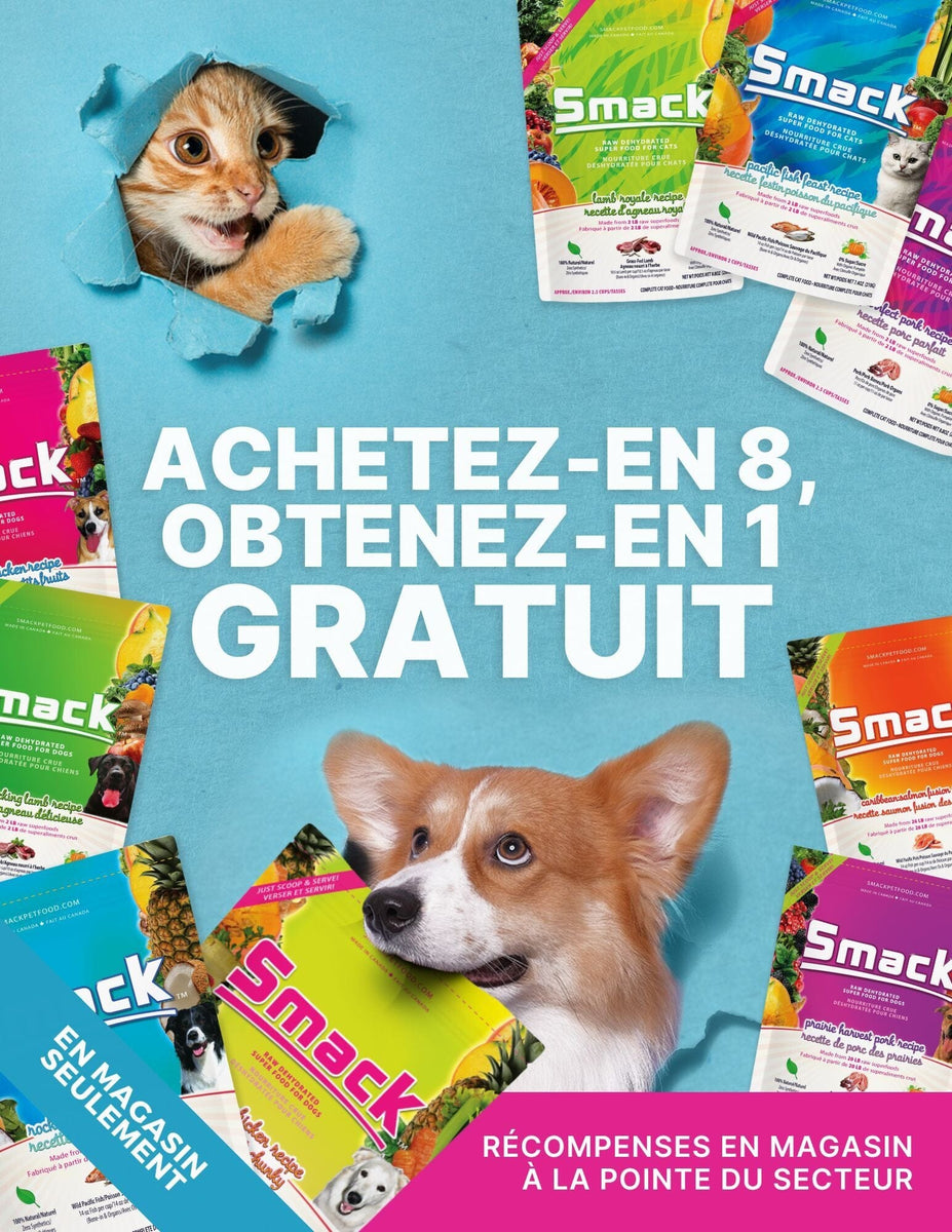 Achetez-en 8, Obtenez-en 1 Gratuit - 8.5" x 11" – Smack Pet Food