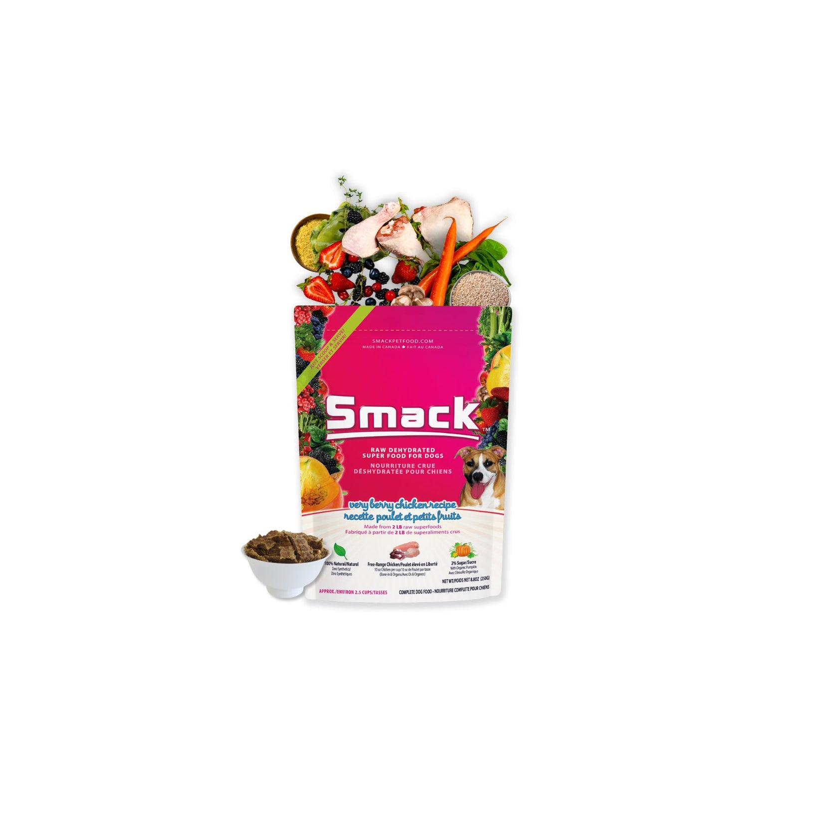 Smack Pet Food - 5-STAR RATED - Whole Raw Foods | Kibble Convenience