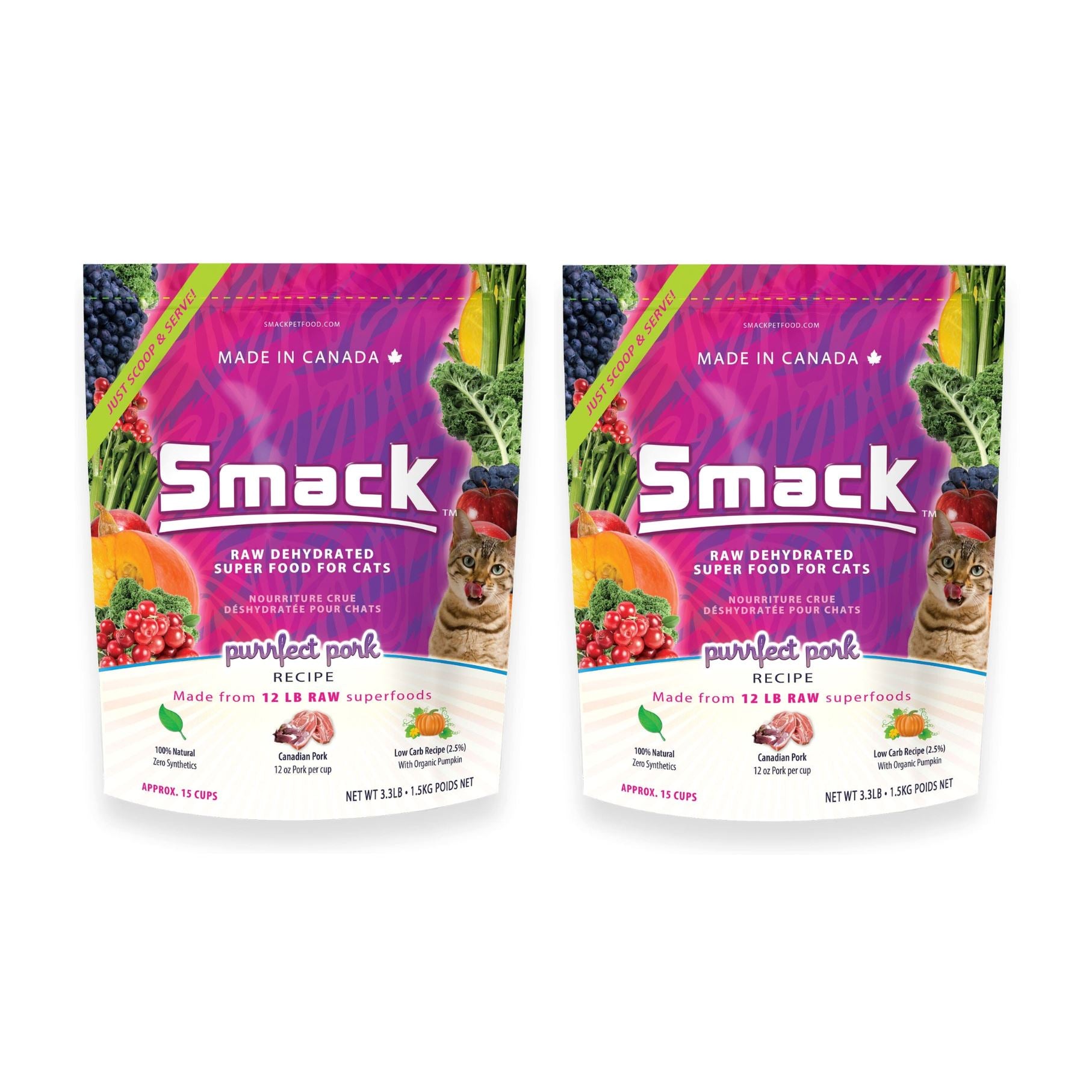 Smack Pet Food - 5-STAR RATED - Whole Raw Foods | Kibble Convenience