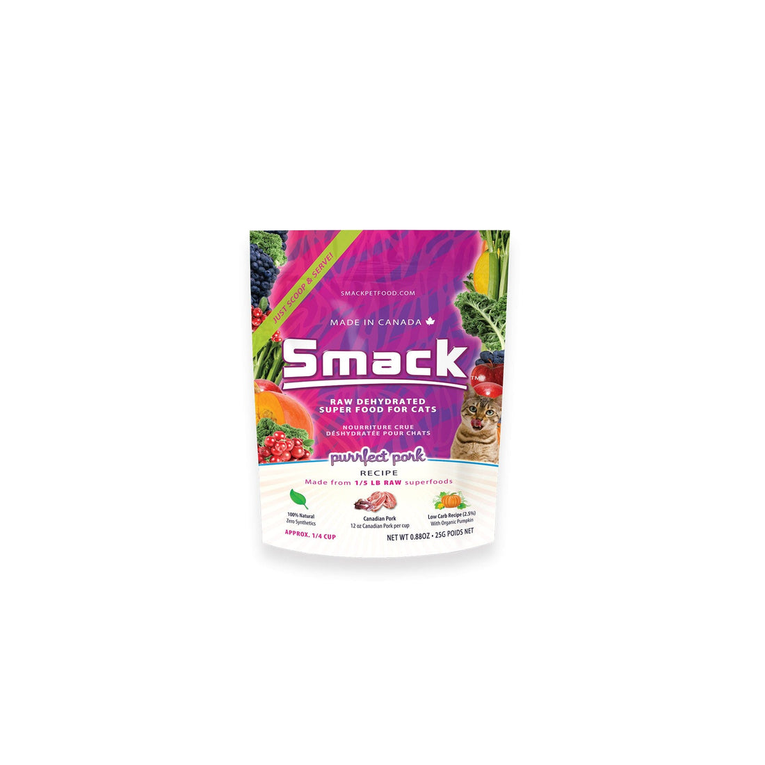 Sample Variety Pack for Cats – Smack Pet Food