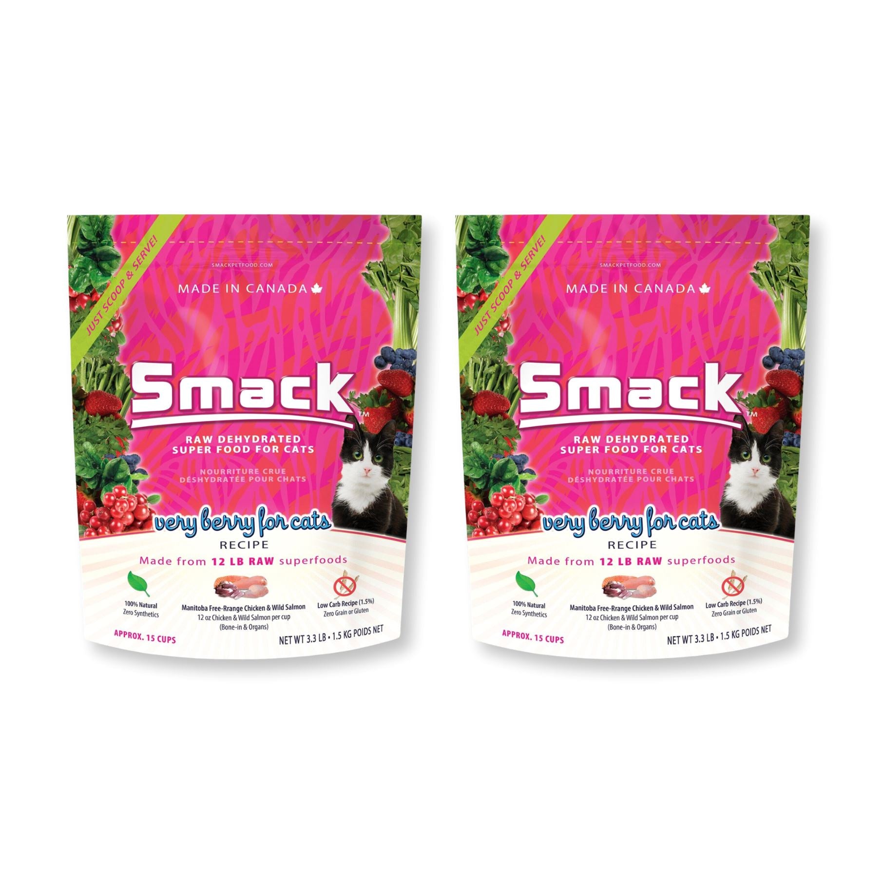 Smack Pet Food - 5-STAR RATED - Whole Raw Foods | Kibble Convenience
